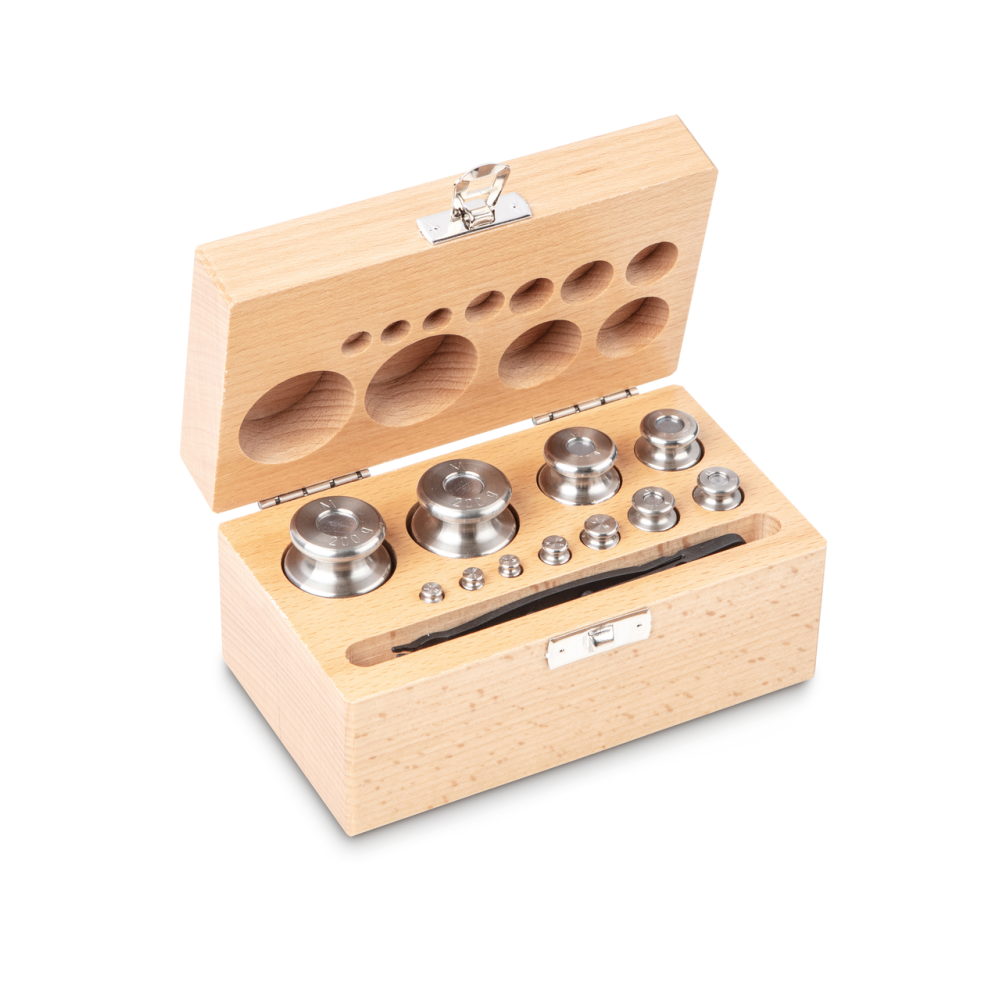Jeu de poids 1g - 500g KERN OIML classe M1